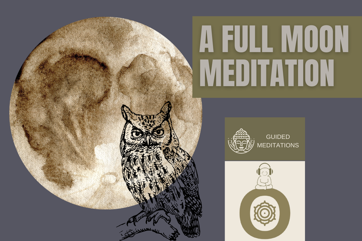 A Full Moon Meditation For Self-Reflection + Letting Go – The OM Collective